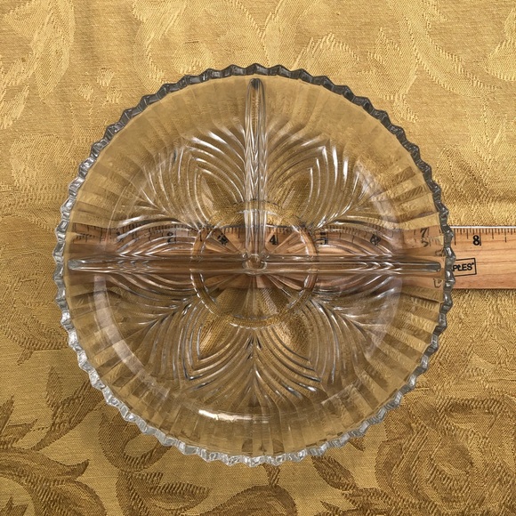 Accents | Vintage Cut Glass Candy Dish | Poshmark